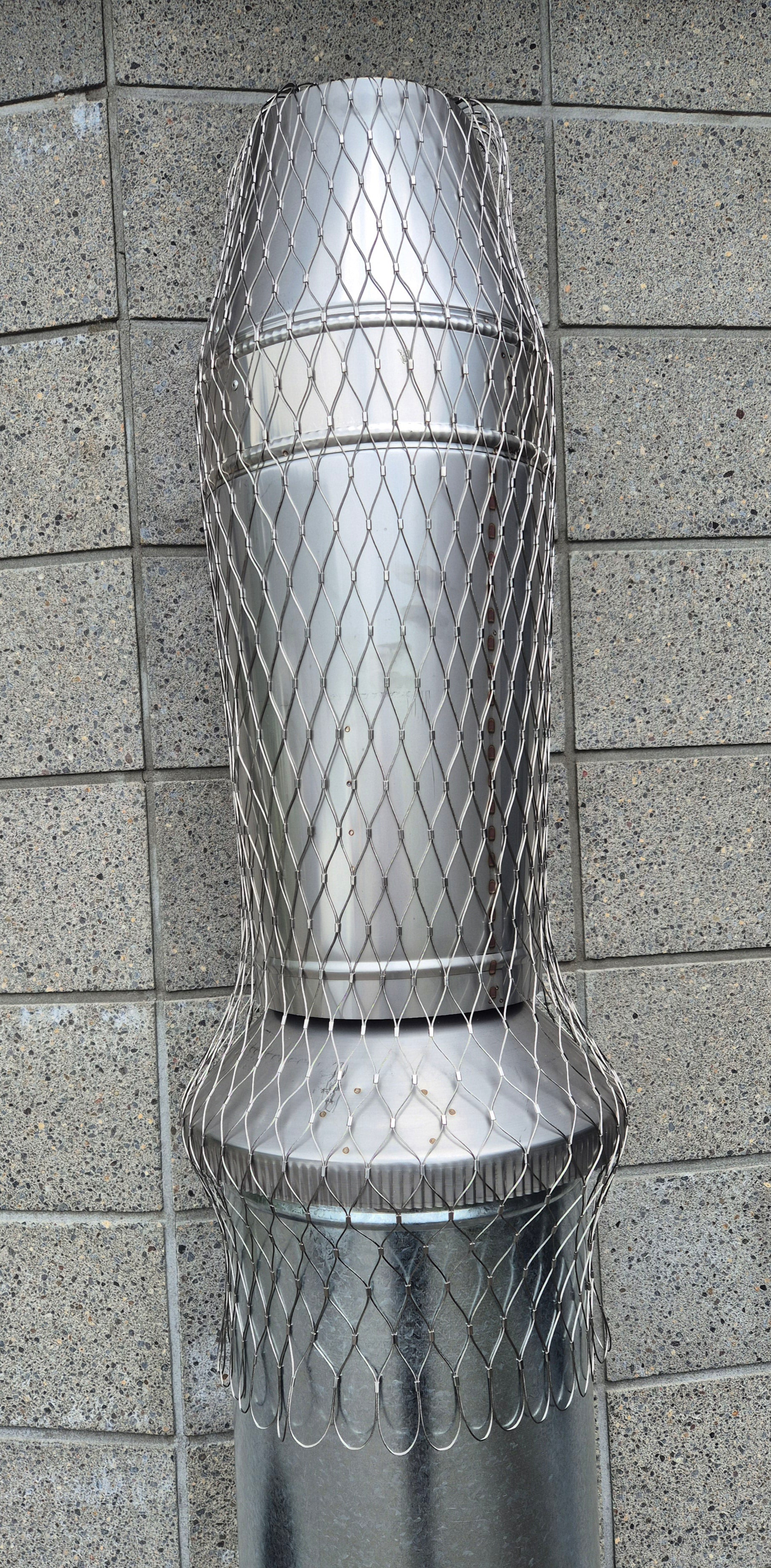 Flexible Bird Mesh for Covering Wood Fire Rocket top Cowl – Ember Heating